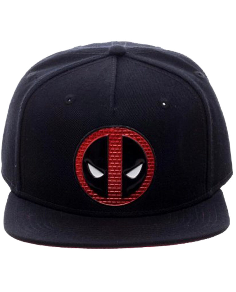 GORRA SNAPBACK DEADPOOL LOGO NEGRA – Gameplanet