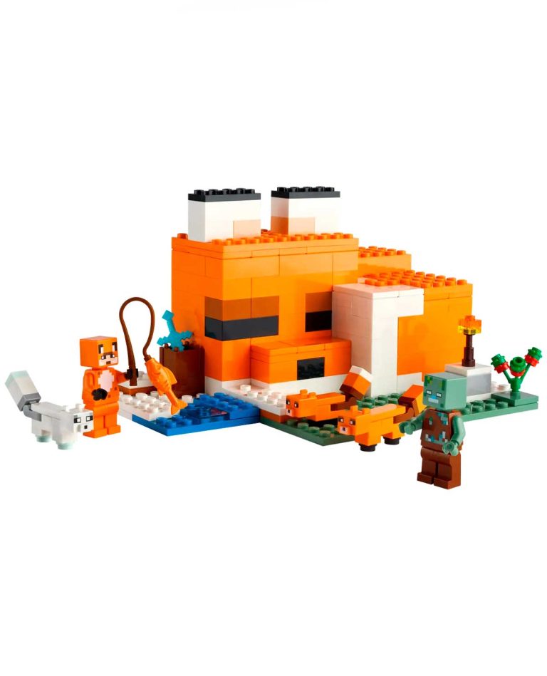 SET DE LEGO MINECRAFT EL REFUGIO ZORRO – Gameplanet