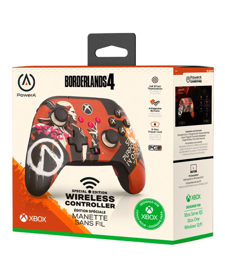CONTROL INALAMBRICO POWER A SERIES X Y S BORDERLANDS SE – Gameplanet